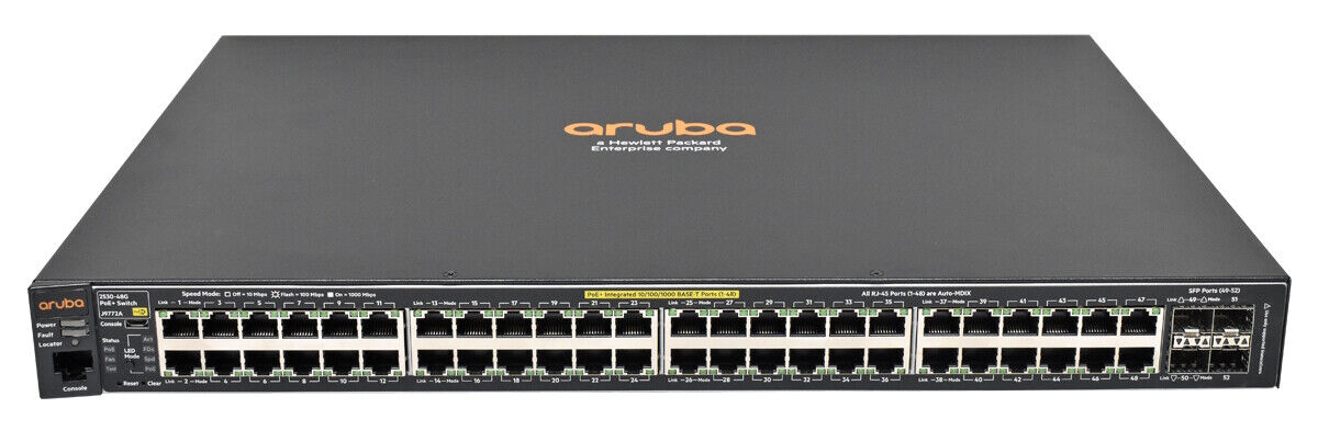 HPE Aruba J9772A 2530-48G-PoE+ Switch Gigabit cu 48 porturi | server.md