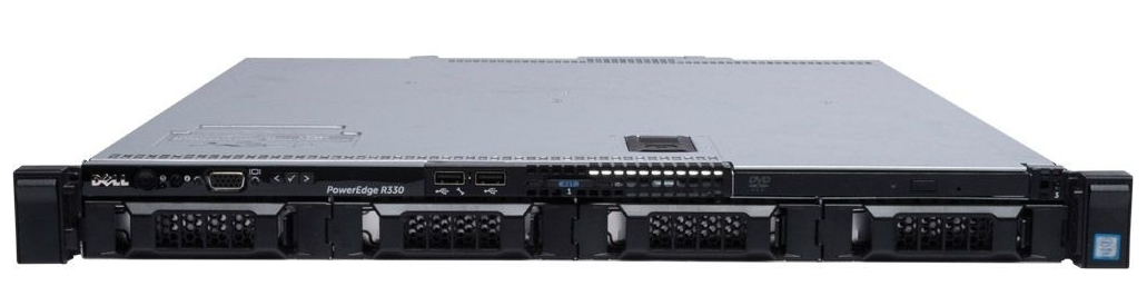 Dell Poweredge R330: 4xLFF Xeon E3-1270 v5 16GB DDR4, Perc H330, 2x PSU ...